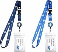China Custom Polyester Lanyard with Carabiner Bottle Opener 2cm Width Safety Breakaway for sale