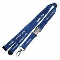 China ROHS Mobile Phone Nylon Lanyard Strap ID Card Holder Keys Custom for sale
