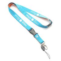 China ROHS Mobile Phone Nylon Lanyard Strap ID Card Holder Keys Custom for sale