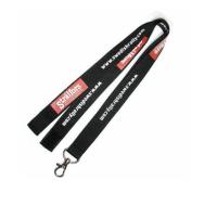 China Silkscreen Printed Lanyard Plastic Holder In Bulk Custom Pantone Colors for sale