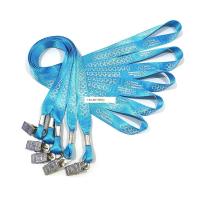 China OEM Nylon Company Branded Lanyards Strap Silkscreen Printing for sale
