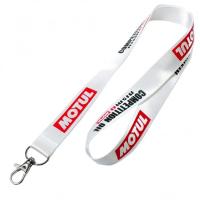 China Silkscreen Printed Nylon Sublimation Lanyards Blank Polyester For Promotions And Events for sale