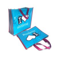 China Custom 120g Laminated Non Woven Shopping Bag Reusable Grocery Tote 30-50cm for sale