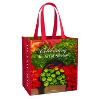 China Custom Nonwoven Lamination Tote Bag 60-120gsm Eco Friendly Reusable Shopping Bag for sale