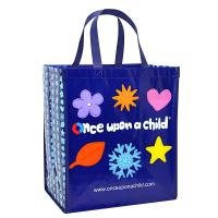 China Custom Printed Reusable Non Woven Shopping Bag 60-120gsm Heat Transfer Printing for sale