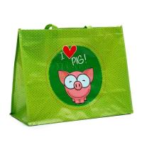 China Laminated PP Nonwoven Tote Bag 120g 14x16x10 Eco Friendly Reusable Shopping for sale
