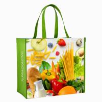 China Laminated PP Nonwoven Tote Bag 120g 14x16x10 Eco Friendly Reusable Shopping for sale