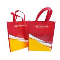 China Custom Laminated Polypropylene Non Woven Shopping Bag Environmentally Friendly for sale