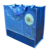 China Custom Laminated Polypropylene Non Woven Shopping Bag Environmentally Friendly for sale