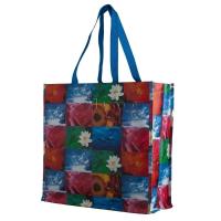China Custom Laminated Polypropylene Non Woven Shopping Bag Environmentally Friendly for sale