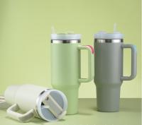 China 40oz 304 Stainless Steel Vacuum Insulated Water Bottle with Handle 1.2L Sports Drinkware for sale