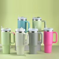 China 40oz 304 Stainless Steel Vacuum Insulated Water Bottle with Handle 1.2L Sports Drinkware for sale