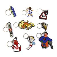 China Customized Key Holder Ring Souvenir Animal Shape Embossing Printing for sale