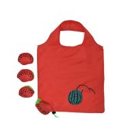 China Cartoon Fruit Polyester Foldable Reusable Grocery Bags Eco friendly for sale