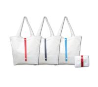 China Recyclable Polyester Foldable Shopping Bag 10OZ Canvas Cotton ODM for sale