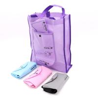 China Fold Away Reusable Collapsible Shopping Bag PP Non Woven Custom Logo for sale