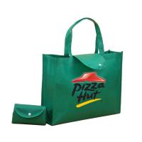 China Reusable Non Woven Foldable Shopping Bag Custom Printing For Grocery for sale