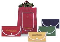 China Reusable Non Woven Foldable Shopping Bag Custom Printing For Grocery for sale