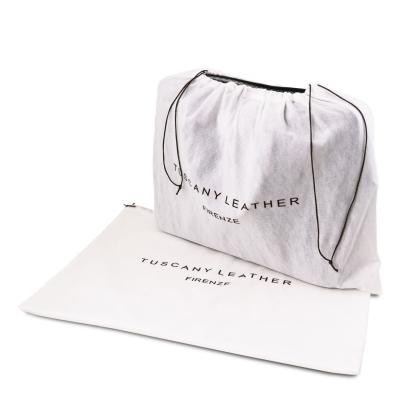 China Small Custom Cotton Drawstring Bags Bulk With Shoe Compartment Machine Washable for sale