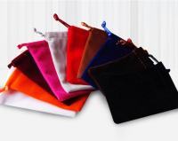 China Wholesale Custom Velvet Drawstring Jewelry Pouch Bag 5x7cm to 20x30cm for Necklace Bracelet Earrings for sale