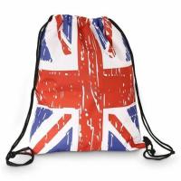 China Custom Drawstring Backpack Gymsack Waterproof Nylon Polyester 30x40cm for sale