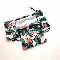 China Custom Logo Microfiber Drawstring Dust Bag For Eyeglasses Storage And Protection for sale
