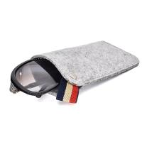 China Neoprene Eyeglasses Case PU Leather Drawstring Pouch Bag Personalised for sale