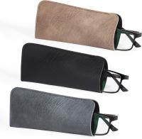 China Neoprene Eyeglasses Case PU Leather Drawstring Pouch Bag Personalised for sale