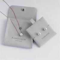 China Custom Microfiber Suede Jewelry Pouch 5x5cm to 10x10cm Foil Stamping Logo Gift Bag for sale