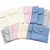 China Custom Velvet Jewelry Pouches Storage Bag 5x5cm 8x8cm 10x10cm OEM Logo for sale