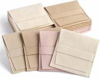 China Custom Suede Jewelry Pouch 8x8cm Microfiber Drawstring Bag for Gift Packaging for sale