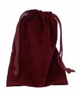 China Custom Velvet Jewelry Drawstring Pouch 7x9cm Mint Soft Flannel Bag for Necklace Rings for sale
