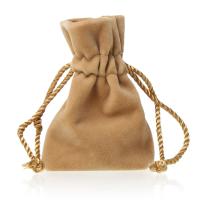 China Custom Velvet Jewelry Drawstring Pouch 7x9cm Mint Soft Flannel Bag for Necklace Rings for sale