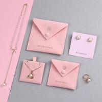 China Custom Velvet Jewelry Pouch Bag 8x8cm 10x10cm for Earrings Necklace Bracelet Ring Storage for sale