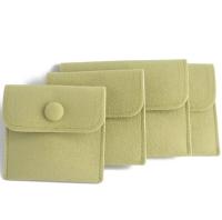 China Custom Velvet Microfiber Suede Jewelry Pouch Bags 5x5cm to 30x30cm for Necklaces Rings Bracelets for sale