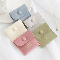 China Custom Velvet Microfiber Suede Jewelry Pouch Bags 5x5cm to 30x30cm for Necklaces Rings Bracelets for sale