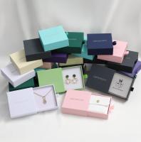 China Debossed Small Cardboard Drawer Boxes Giftbox For Jewelry Package for sale