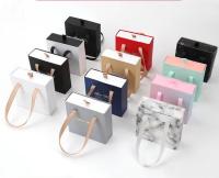 China Custom Logo Jewelry Drawer Cardboard Gift Box 7x9 8x8 10x10 Sizes for sale