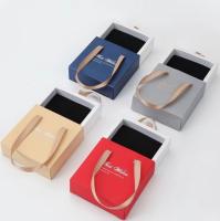 China Custom Logo Jewelry Drawer Cardboard Gift Box 7x9 8x8 10x10 Sizes for sale