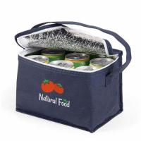 China Custom Insulated Cooler Bag 22x18x18cm Oxford Fabric Thermal Lunch Bag for Outdoor for sale