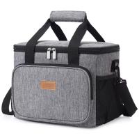 China Custom Waterproof Insulated Lunch Cooler Bag 12 Can Capacity for Food Delivery School Office for sale