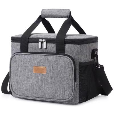 China Custom Waterproof Insulated Lunch Cooler Bag 12 Can Capacity for Food Delivery School Office for sale