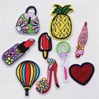 China Custom Embroidered Iron On Patch Sew On Applique for Clothes Jeans Hats Backpacks 5 cm for sale