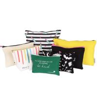 China Detachable Handle Nylon Bulk Canvas Cosmetic Bags Toiletry Storage Personalized for sale