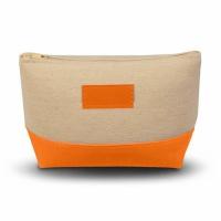 China Custom Printing Canvas Makeup Bag Bulk Pouch For Makeup Skincare Essentials for sale