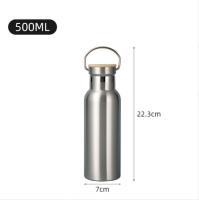China Wholesale Double Wall Stainless Steel Water Bottle 25oz Leak Proof Insulated for Travel Gym Sport for sale