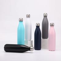 China Leak Proof Double Wall Insulated Water Bottle 17oz 500ml 304 Stainless Steel Sports for sale