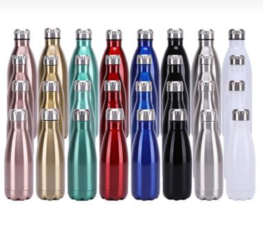 China Wholesale 17 oz Stainless Steel Insulated Water Bottle Double Wall Vacuum Leak Proof Sports Cup 500ml for sale