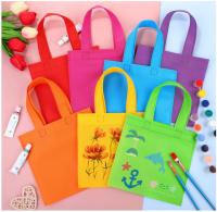 China Wholesale Blank Non Woven Gift Bags 80gsm 15cm 20cm 25cm with Handles for Party Favor Baby Shower Birthday for sale