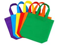 China Non Woven Tote Bags 30x40cm Reusable Shopping Bags 80gsm Eco Friendly Custom Logo for sale